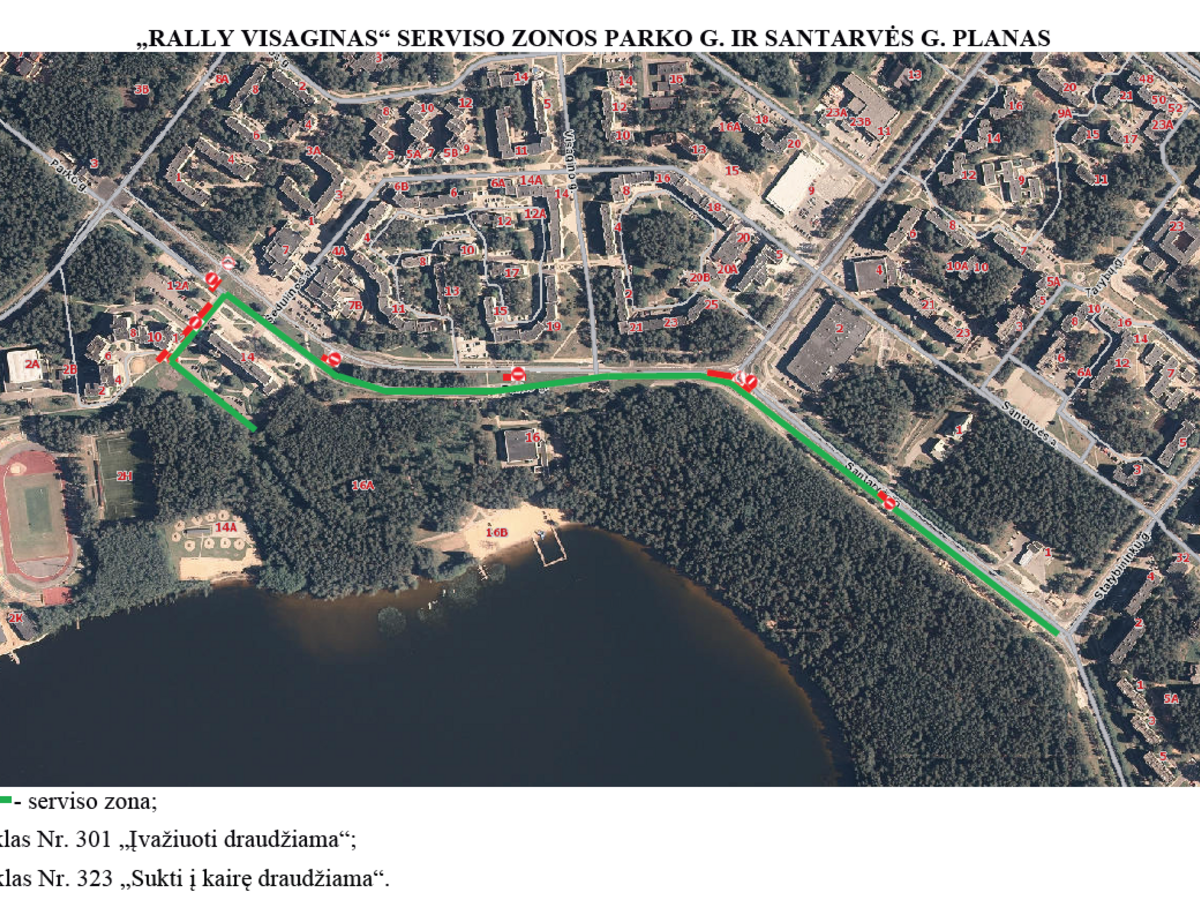 „Rally Visaginas 2025“: eismo organizavimo bei laikinųjų kelio ženklų ...